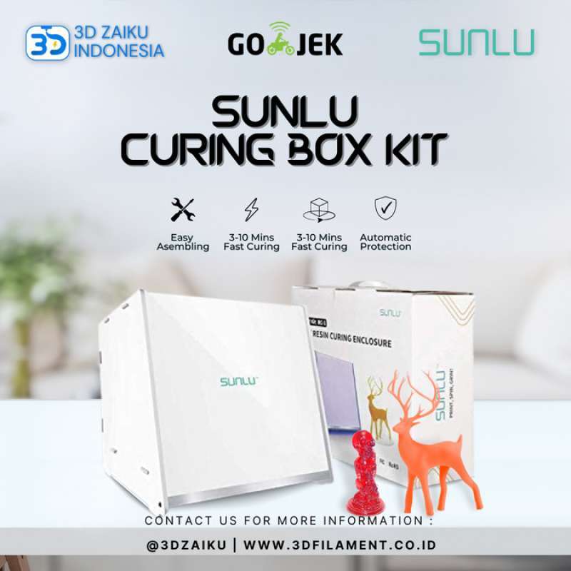 Promo Sunlu Uv Resin 3d Printing Curing Box Kit Diskon 23% Di Seller Cuanz Store - Meruya ...