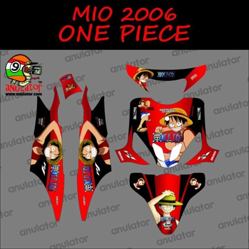 One Piece Mio Sporty Decals