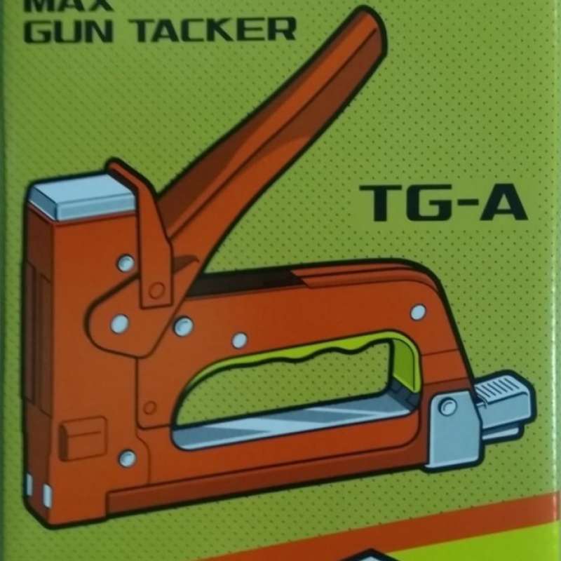 Promo MAX GUN TACKER TG-A STAPLER TEMBAK JAPAN 1Pcs Diskon 23% di ...