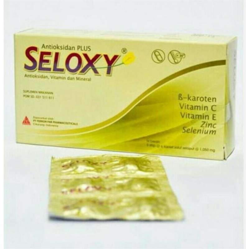 Jual Seloxy 6 Kaplet / Vitamin Dan Suplemen Di Seller Apotek Boy ...