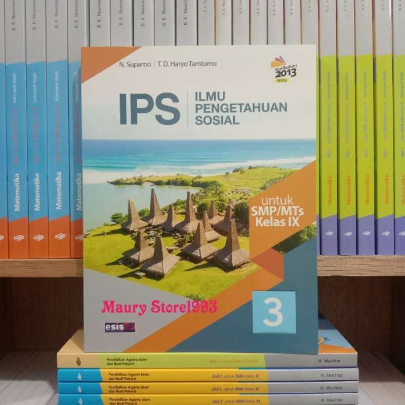 Promo Buku Ips Esis Kelas 9/Ix 3 Smp K13 Revisi Original Diskon 23% di ...
