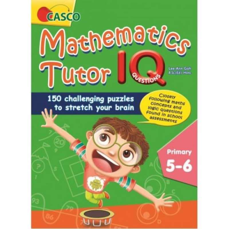 Promo Casco Mathematics Tutor IQ Questions for Primary 5-6 buku ...