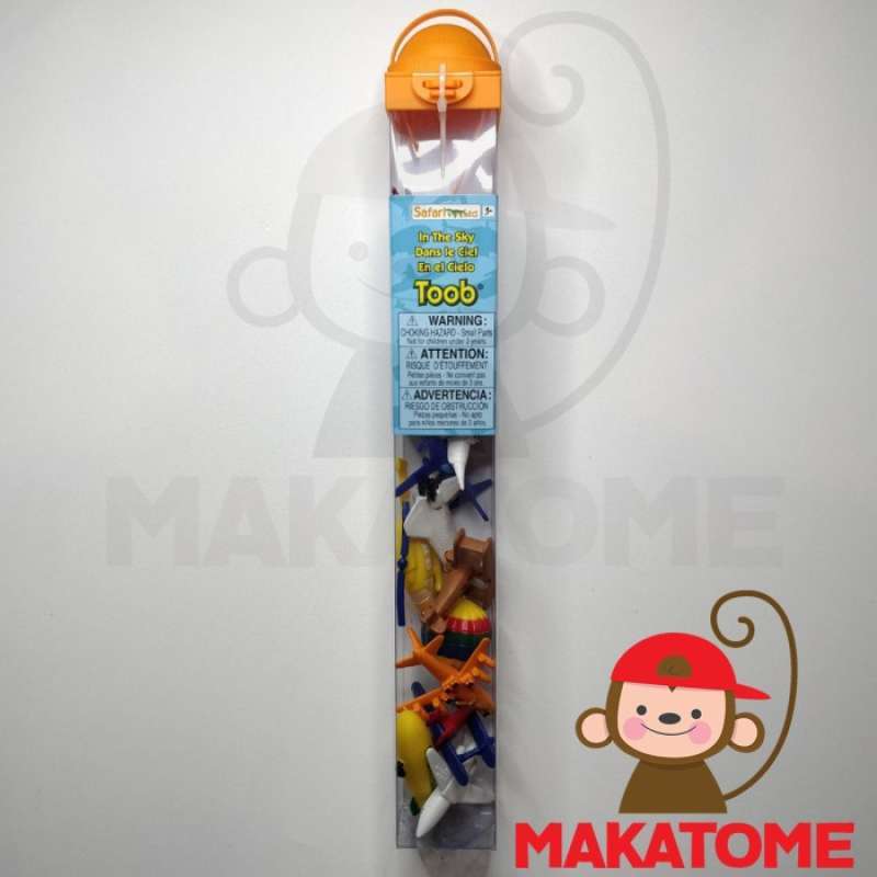 Promo IN THE SKY figurine Safari LTD toob toobs figurin pesawat ...