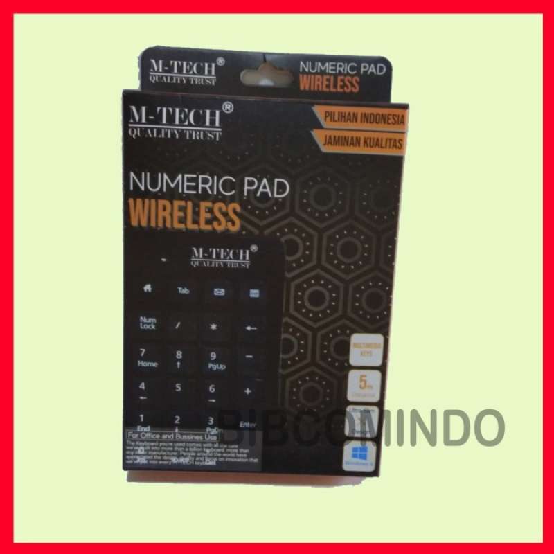 Jual Keyboard Numeric Keypad - Wireless Numeric Keypad Mtech Di Seller ...