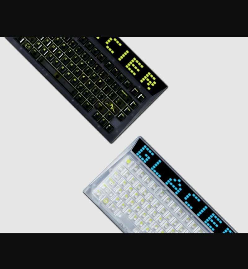 Jual Keycap Set - Angry Miao Transparent Icy Sensation Glacier Keycap ...