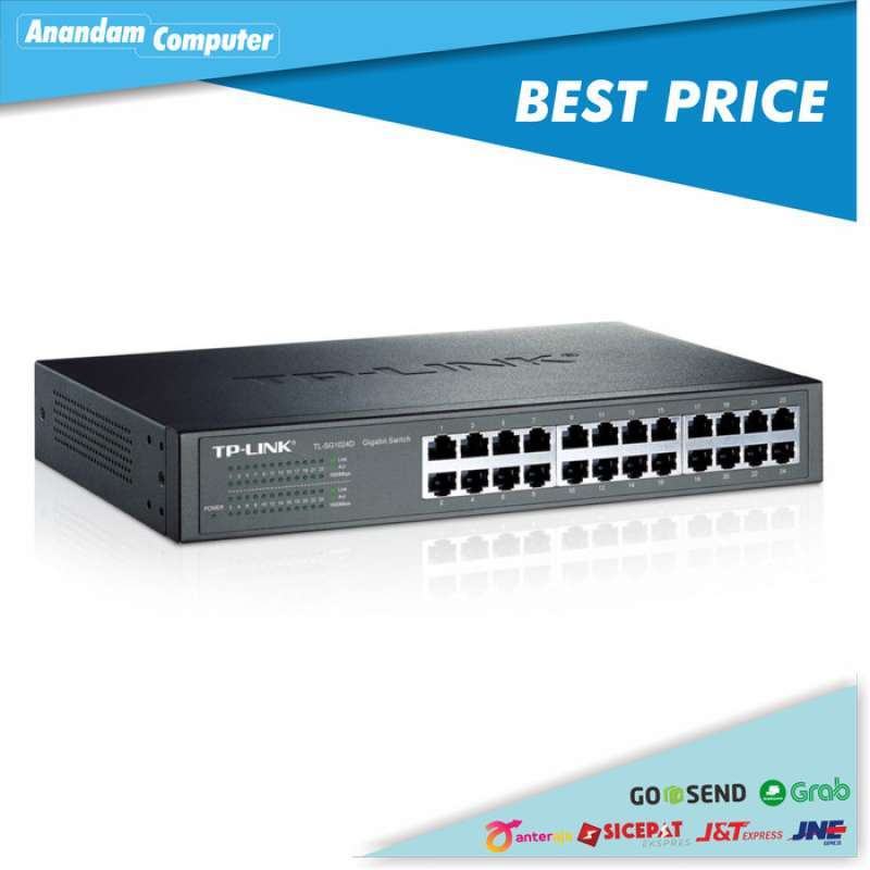 Jual TP-Link TL-SG1024D - 24-Port Gigabit Desktop/Rackmount Switch di ...