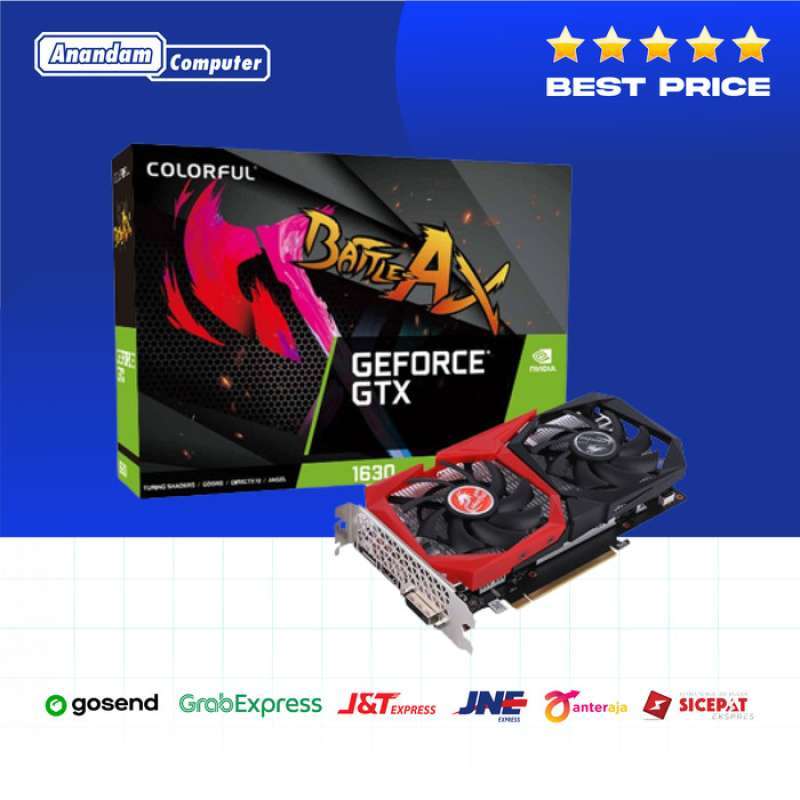 Jual Colorful GTX 1630 NB 4GB GDDR6 4GD6-V VGA Card di Seller ANANDAM ...
