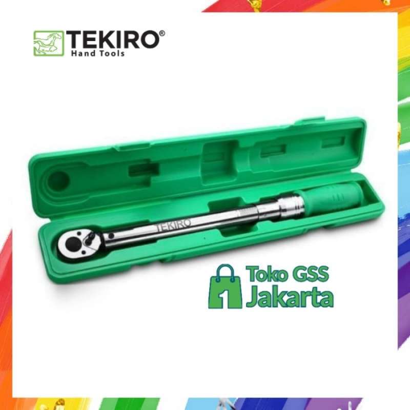 Promo Kunci Momen Torsi TEKIRO 2-10 Nm TR100 /Torque Wrench TEKIRO TQ ...
