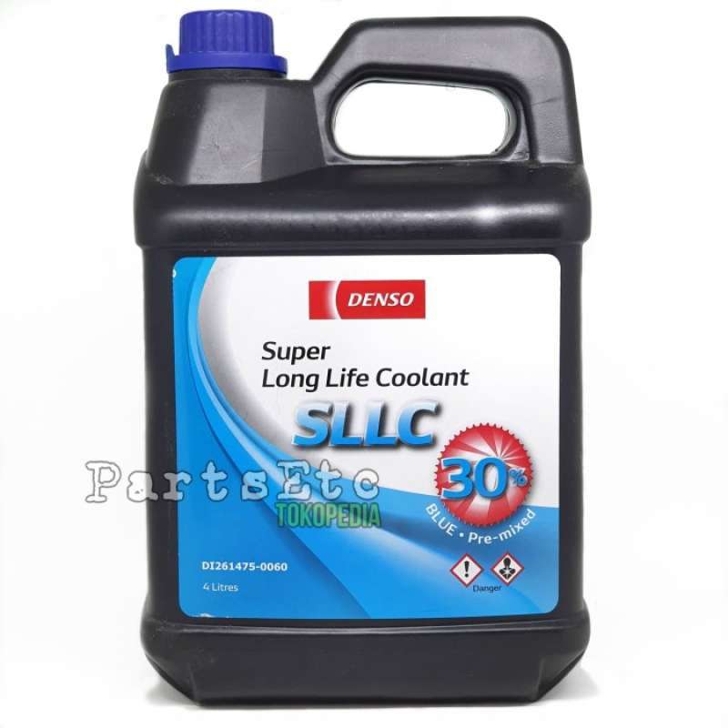 Jual Air Radiator Denso Super Long Life Coolant SLLC (4 Liter) Asli di ...