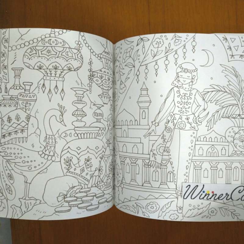 Promo World Heritage 2 Eriy Coloring Book Buku Mewarnai Dewasa Diskon ...