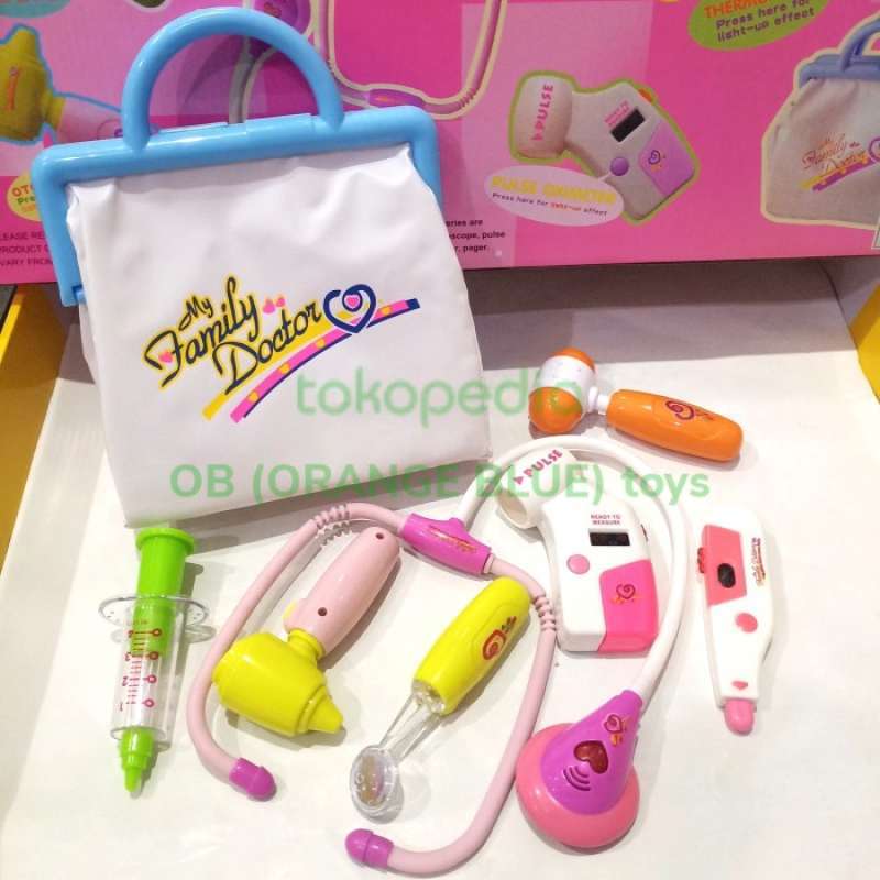 Jual mainan anak dokter dokteran/my family doctor di Seller Zenonn Shop ...