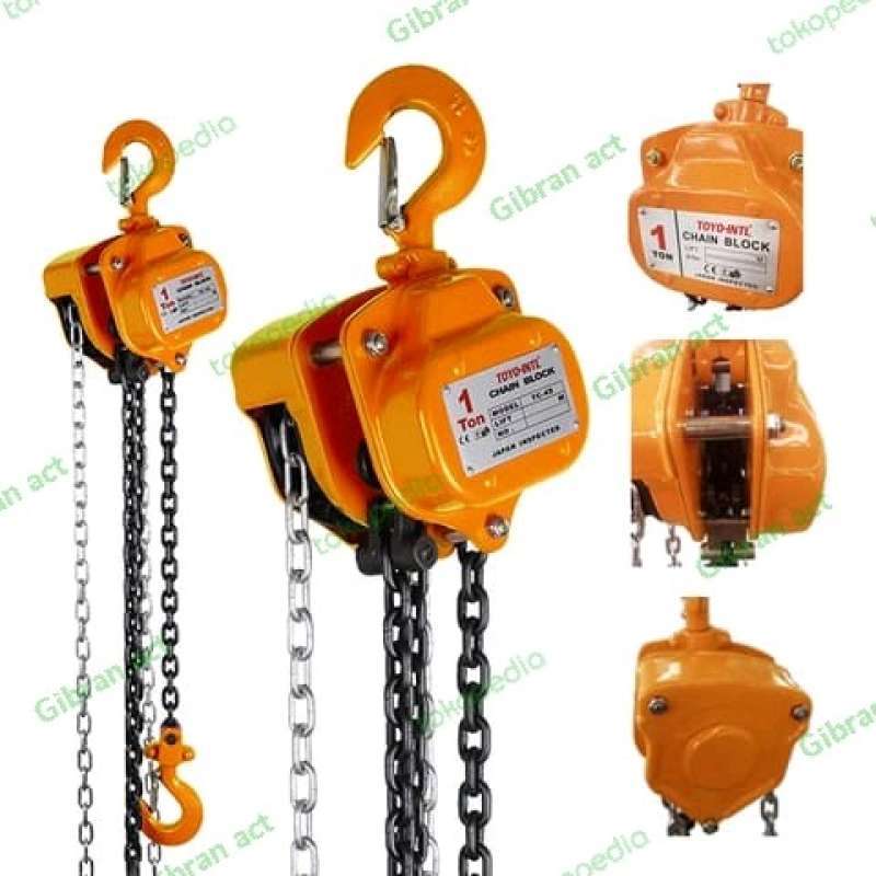 Promo CHAIN BLOCK 2 TON X 3 METER WEKA GERMANY Diskon 23% di Seller ...