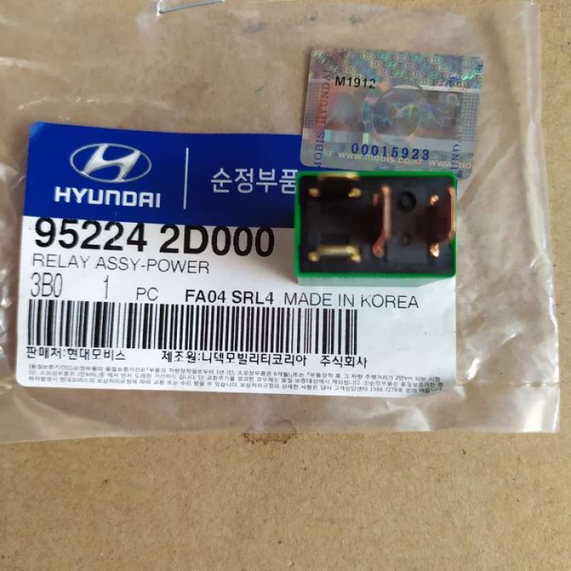 Jual Relay Power Kaki 4 Hyundai Atoz Verna Avega Picanto 95224-2d000 ...