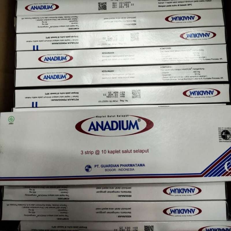 Jual anadium box 30 kaplet di Seller Zebaa Shop - Wanasari, Kab. Bekasi ...