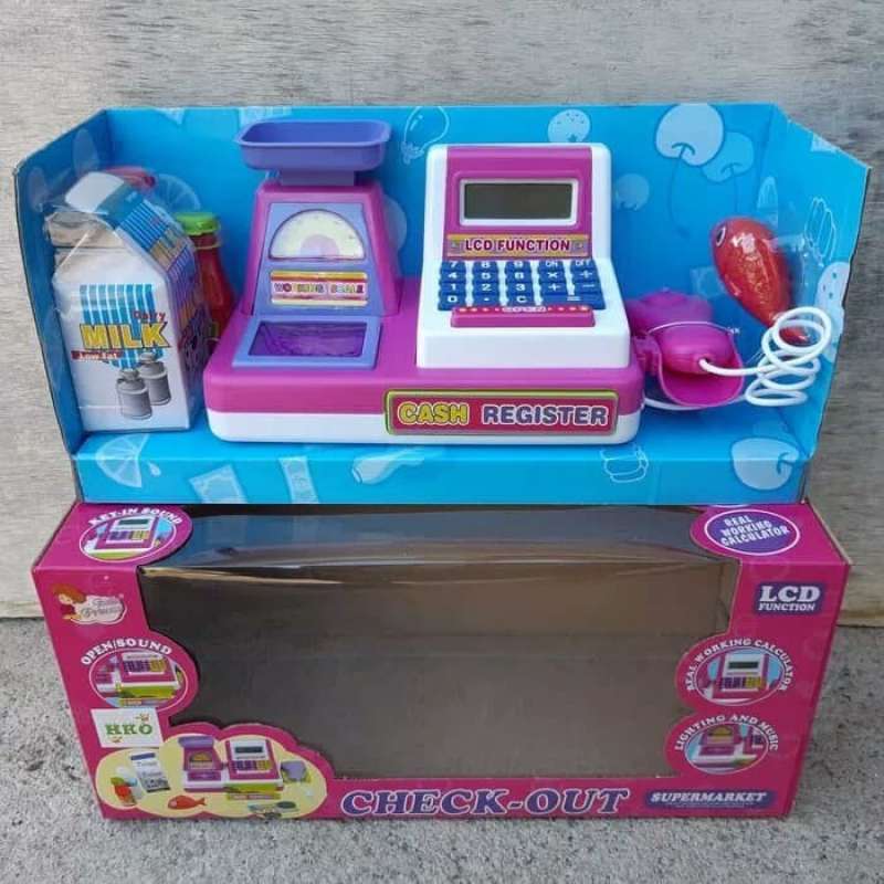 Jual mainan kasir anak cash register - cashier edukatif - kasiran ...