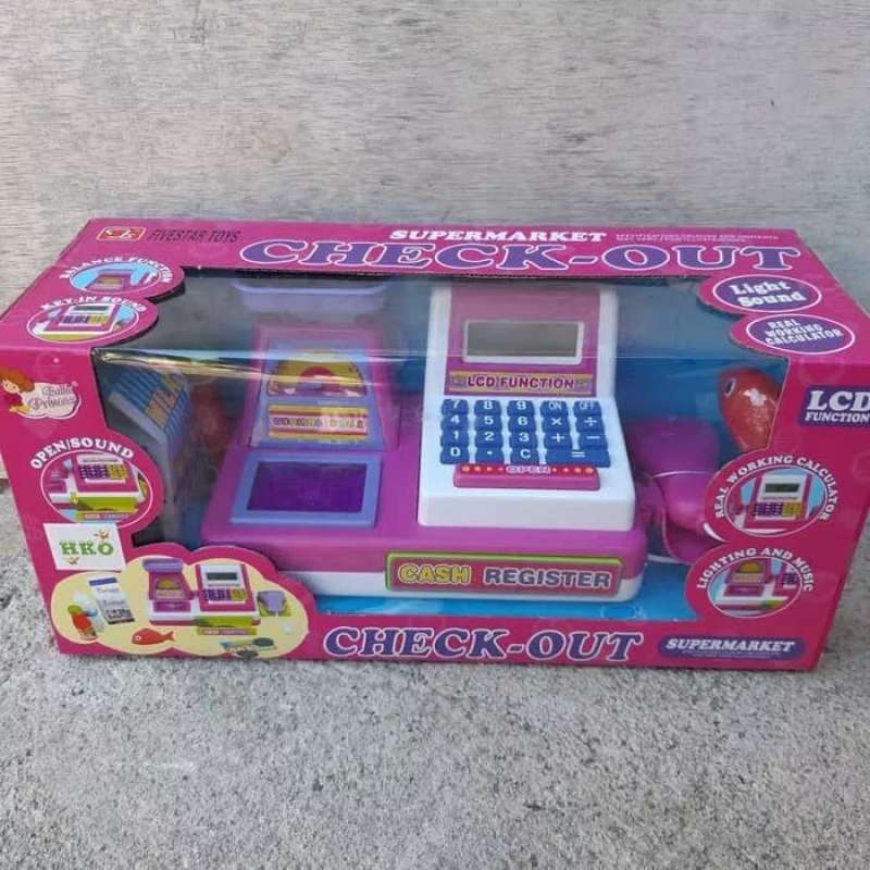 Jual Mainan Kasir Anak Cash Register - Cashier Edukatif - Kasiran ...