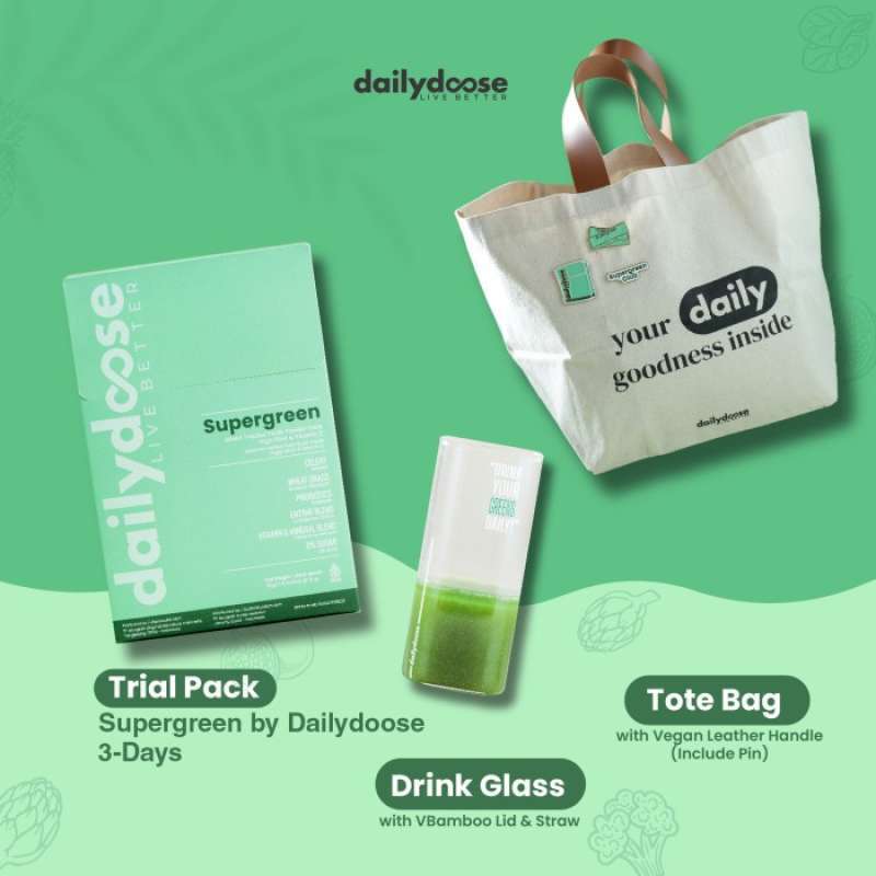 Promo green Starter Pack 3-Days | Hi Fiber & Probiotic Drink Diskon 23% di Seller Tunica Store ...