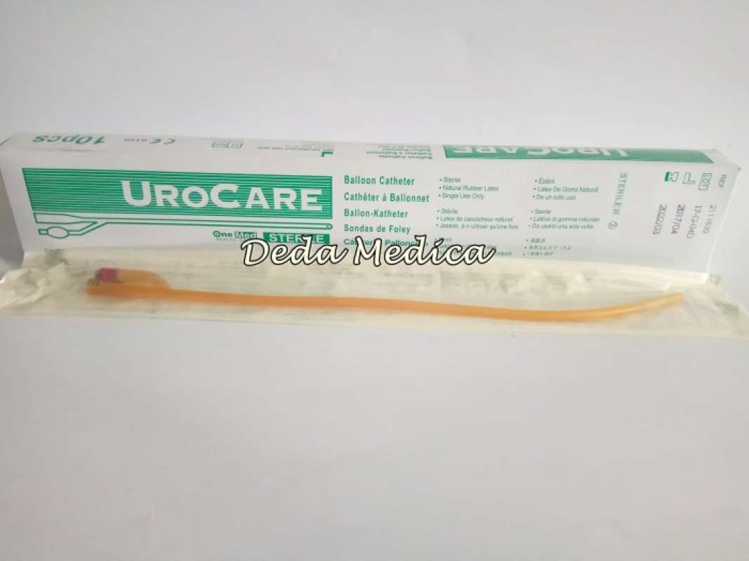 Promo Urocare 18 Fr Onemed Sterile Selang Catheter Kateter 2 Way 18Fr ...