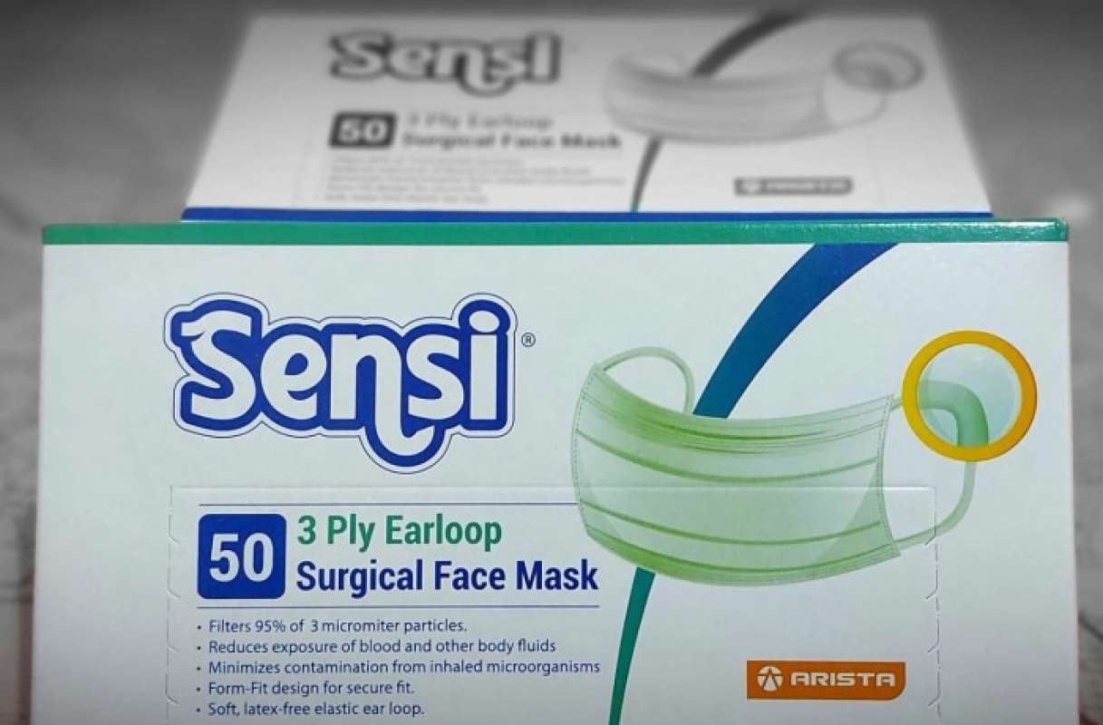 Promo Masker Sensi Box 3 Ply Earloop - Warna Hijau Isi 50 Pcs Diskon 29 ...
