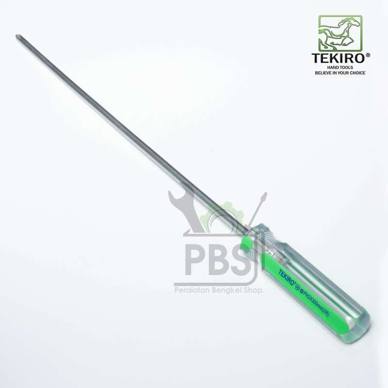 Promo [diameter 6mm] Obeng Plus Tekiro Ph2x300mm Untuk Bongkar Motor ...