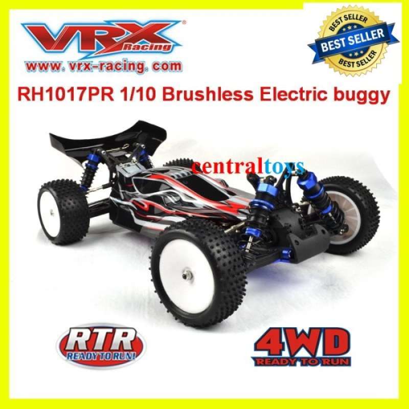Promo Vrx Racing Rh1017Pr Rc Buggy Brushless Rtr Chassis Fiber Carbon 1 ...