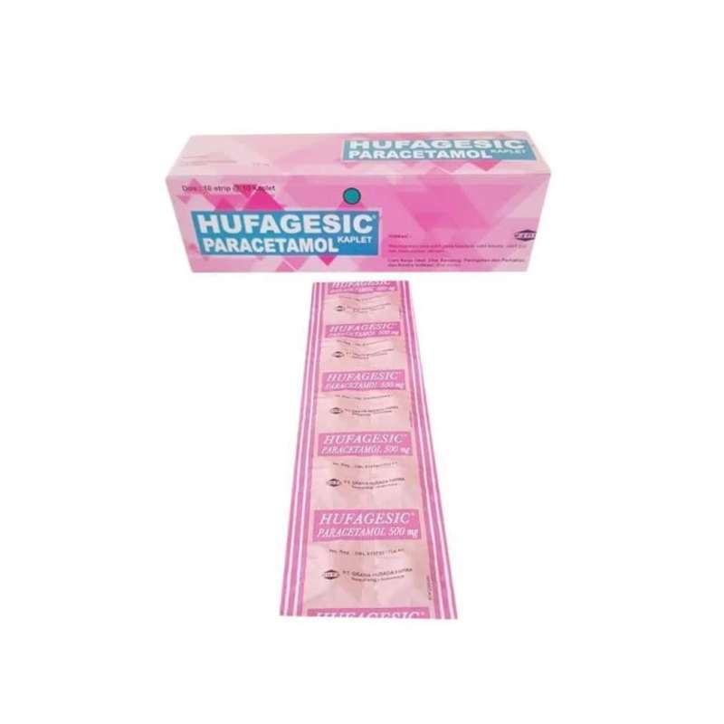 Promo Hufagesic Paracetamol 500 Mg 1 Str @ 10 Kaplet Diskon 4% Di ...