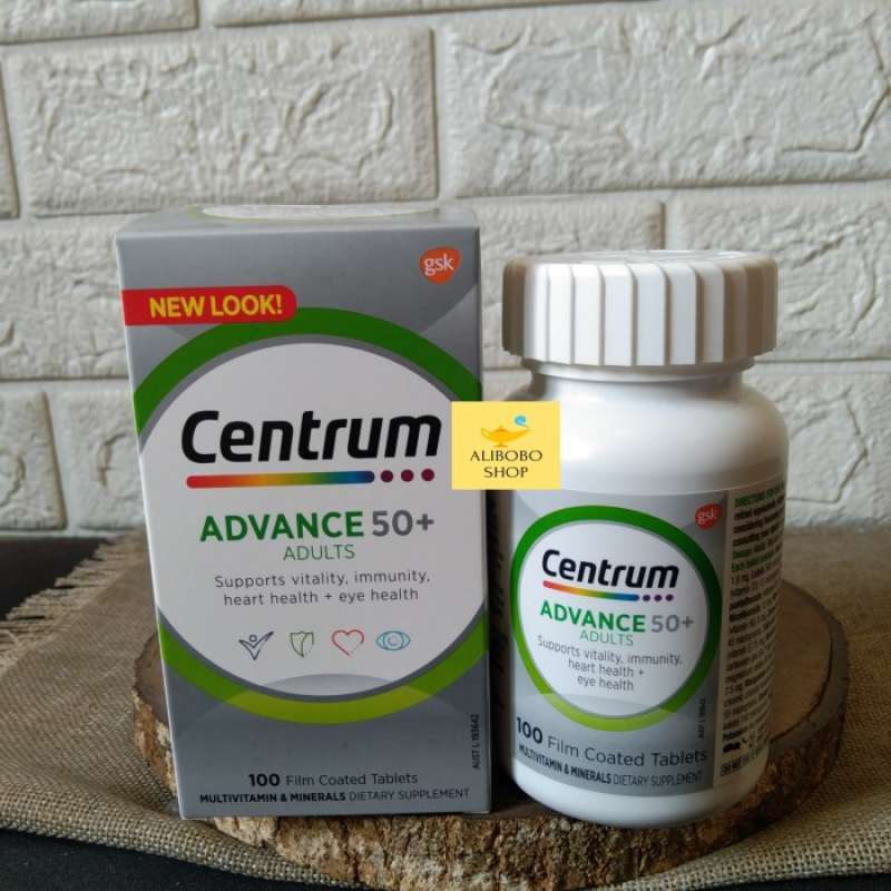 Jual Centrum Advance 50+ For Adults 100 Tablet Di Seller Zebaa Shop ...
