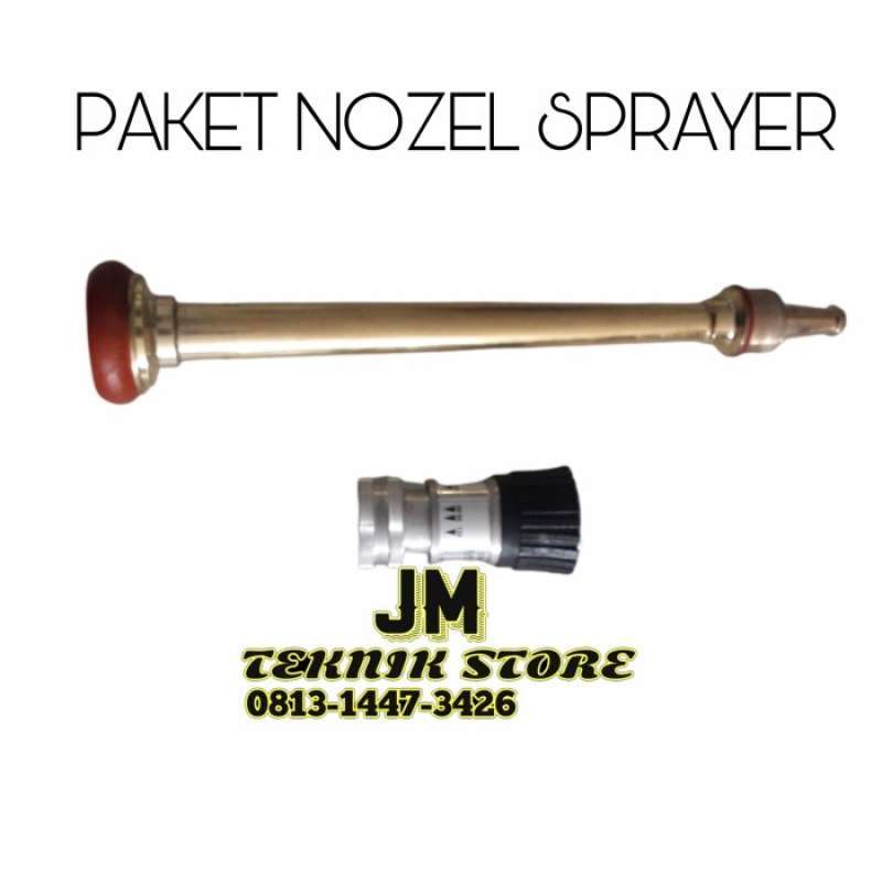 Promo Jet Nozzel Komplite Pariabel Ukuran 1,5 Inch|Spray Pemadam Diskon ...