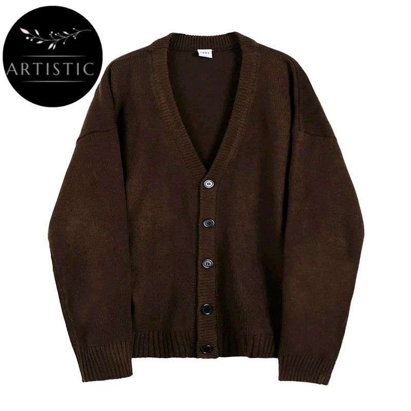 Jual Cardigan Rajut Pria Korea Polos 100 Cotton Halus Premium Di Seller ...