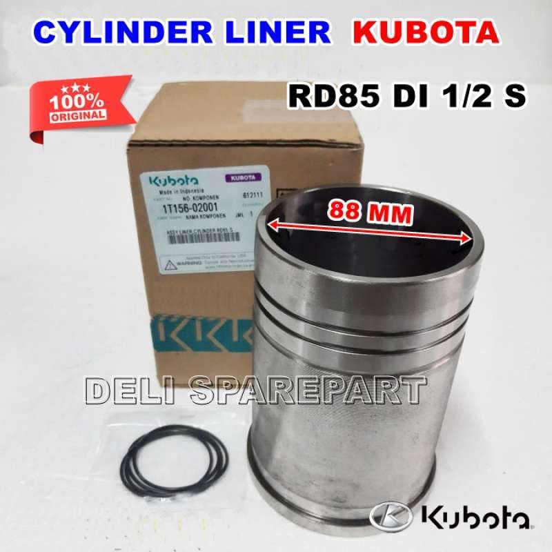 Jual Rd85 DI 1 2 S cylinder liner foring boring mesin penggerak kubota Rd85 DI 1 / 2 S original ...