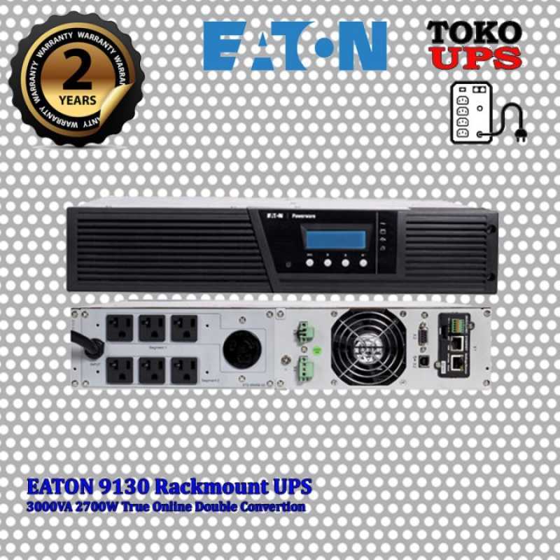 Promo UPS EATON 9130 3000VA 2700W Rackmount 2U Diskon 23% di Seller ...