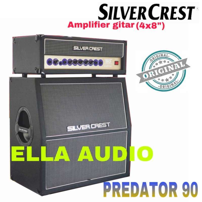 Jual Silver Crest Predator 90 Amplifier Gitar Head Cabinet Di Seller ...