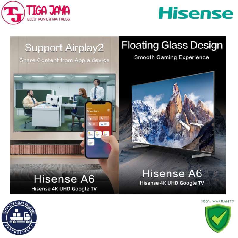 Jual Hisense 50a6500k Google Uhd Tv 50 Inch Hisense Tv 506500k Uhd ...