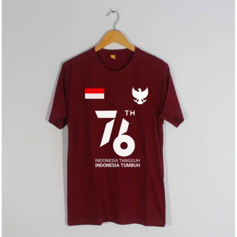 Promo Kaos Kemerdekaan Hut Ri Ke 76 Baju 17 Agustus Indonesia Merdeka ...