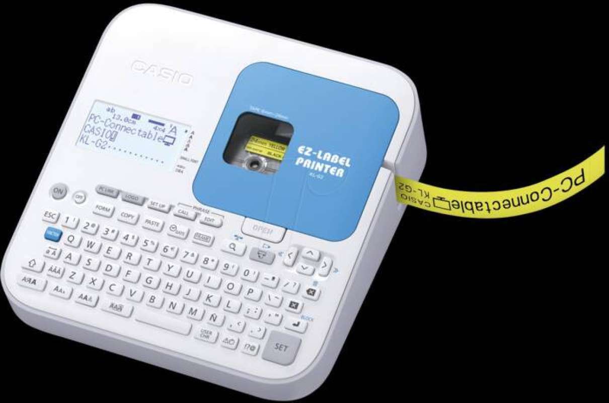 Promo Print Label Harga Casio Kl-G2 Ez-Label Printer - Huruf Angka ...