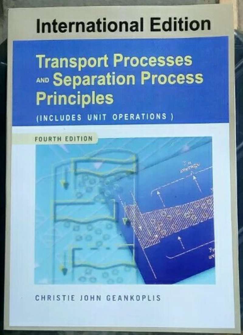 Promo Transport Processes and Separation Process Principles (4th ...