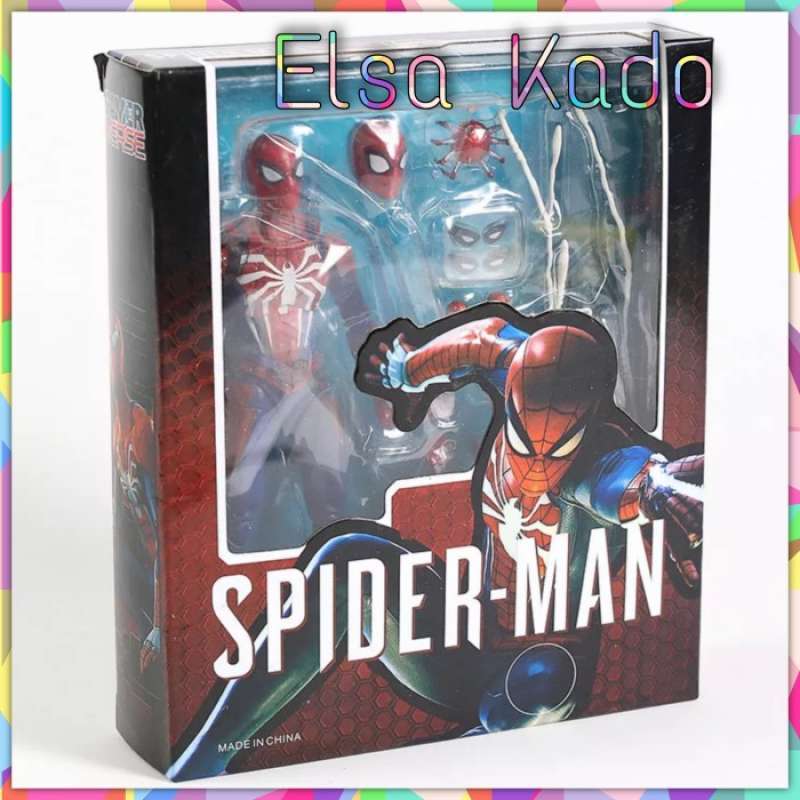 Promo Shf Spiderman Ps4 Advanced Suit Figure Spider Man Up Suit Diskon ...