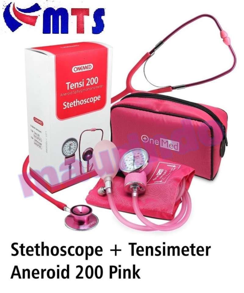 Promo Onemed Tensi Aneroid 200 DAN Stetoskop Tensimeter & Statoscope ...