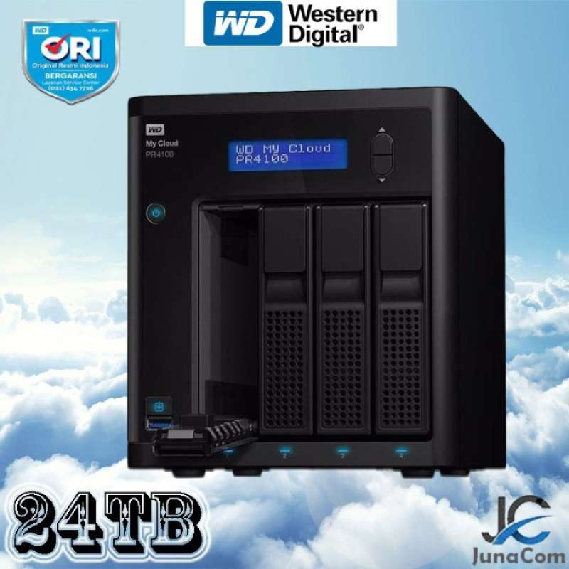 Promo WD My Cloud PRO Series PR4100 24TB - Hardisk Eksternal Diskon 23% ...