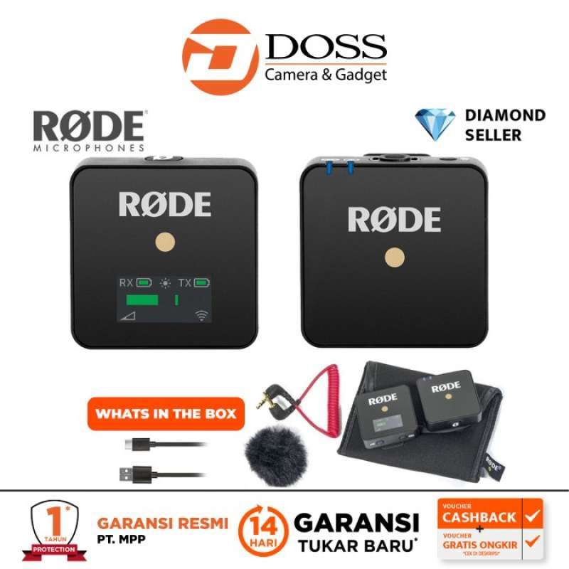 Promo RODE WIRELESS GO COMPACT / RODE WIRELESS GO / MIC RODE WIRELESS ...