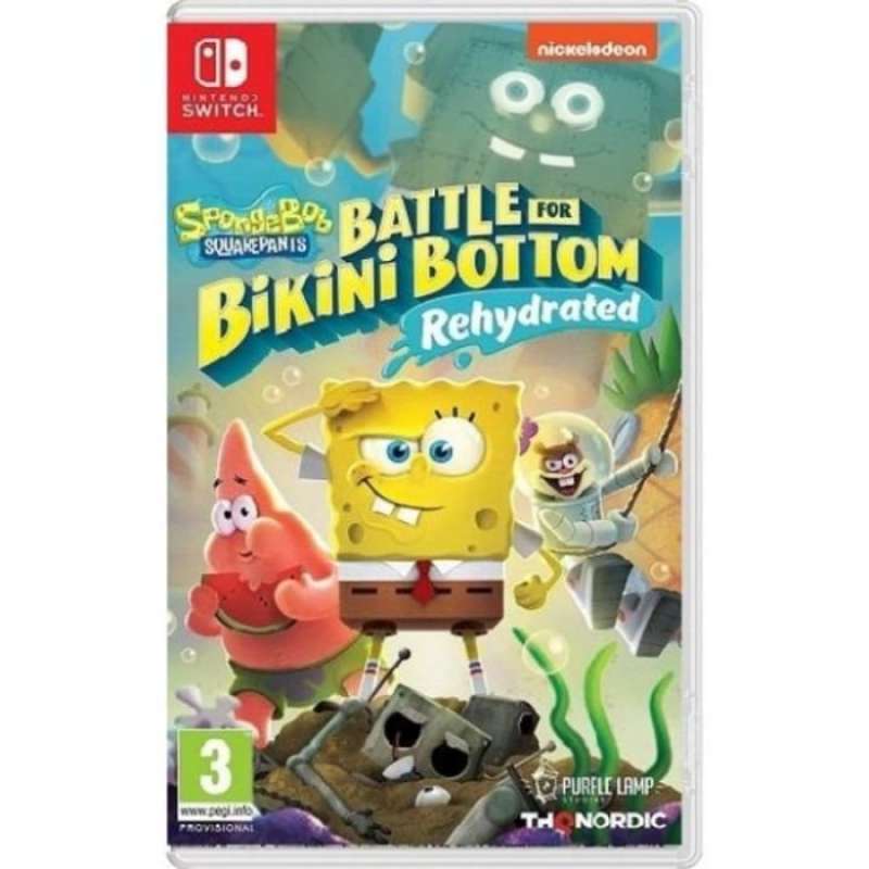 Promo Switch Spongebob Squarepants Battle For Bikini Bottom Rehydrate ...