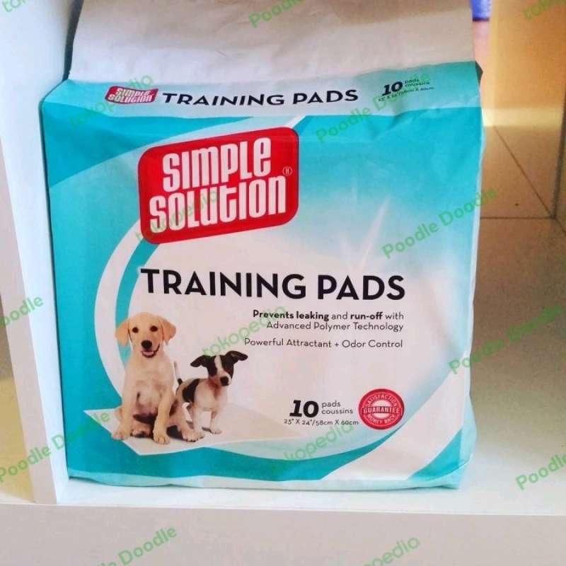 Promo SIMPLE SOLUTION - Original Training Pads - 10 pad - Alas Latihan ...
