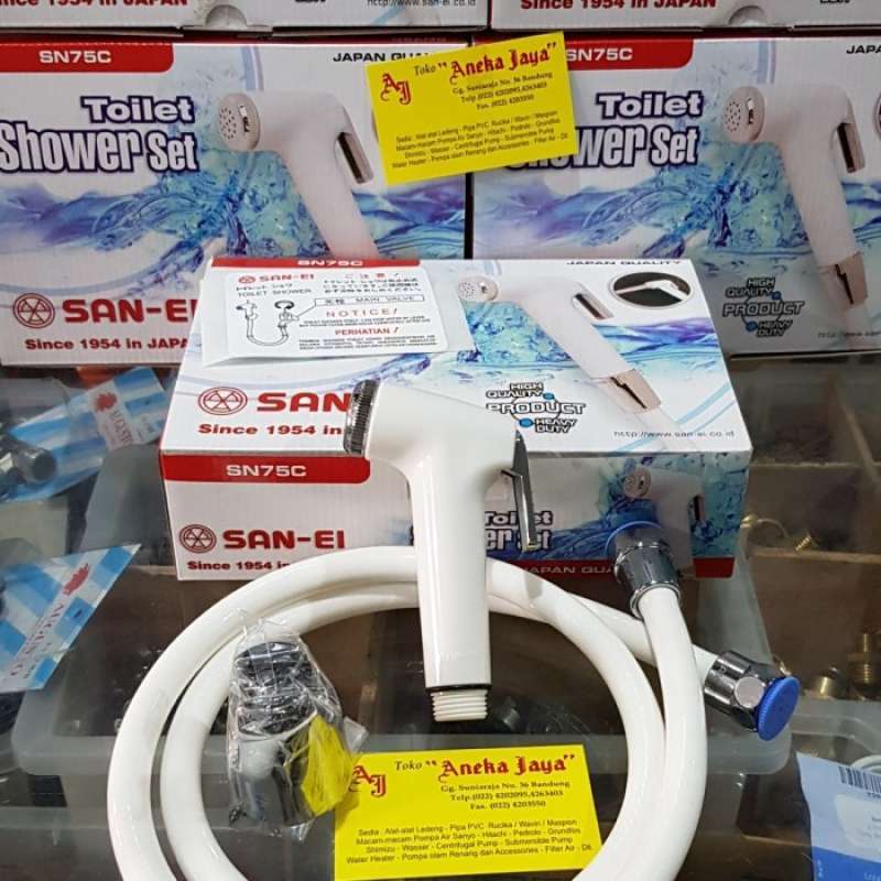 Promo Jet Shower San Ei Sn 75 C White Shower Bidet Shower Cebok San Ei Diskon 26% di Seller ...