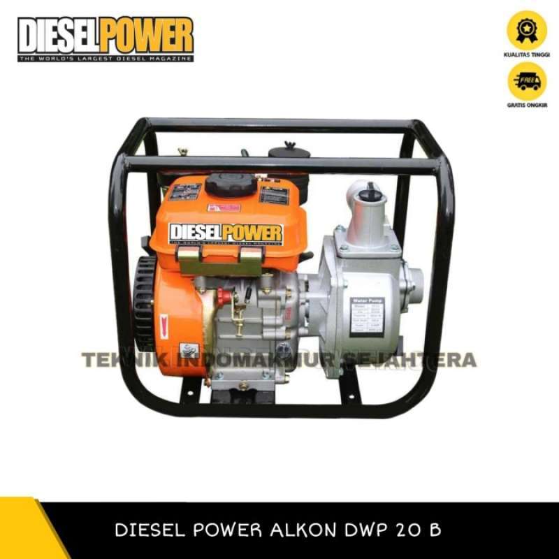 Promo Mesin Pompa Diesel Air Sawah / Irigasi ALKON DWP-20B | 2 Inch ...