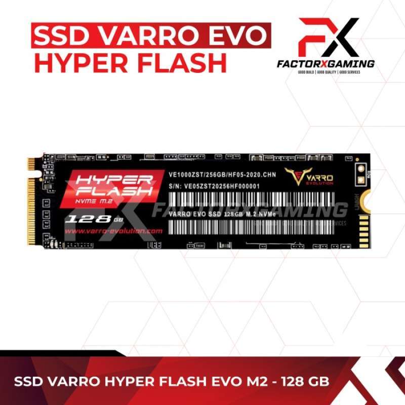 Promo SSD M.2 VARRO 128GB HYPER FLASH NVME 2280 SATA 3 - SSD M2 128GB ...
