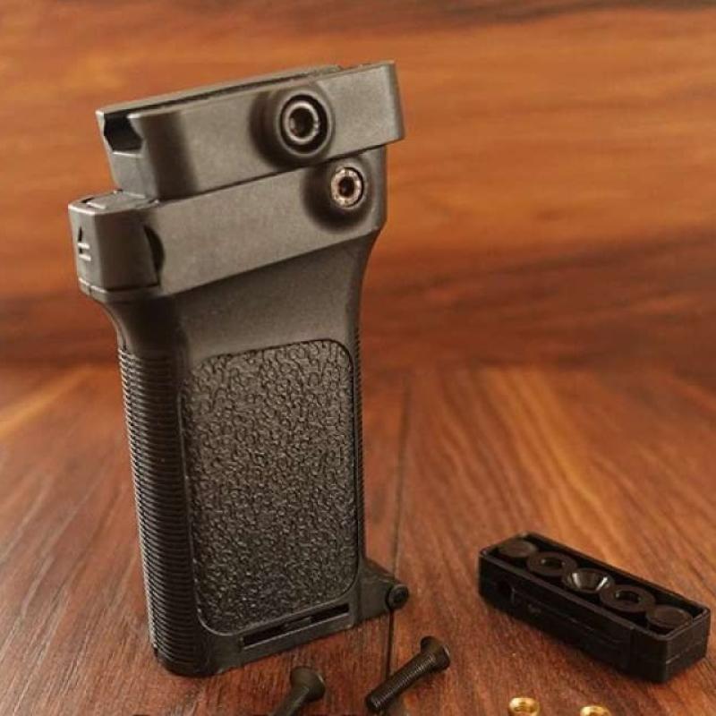 Promo BD Vertical Grip 3 System Tilt for Keymod Mlok Rail AEG GBBR ...