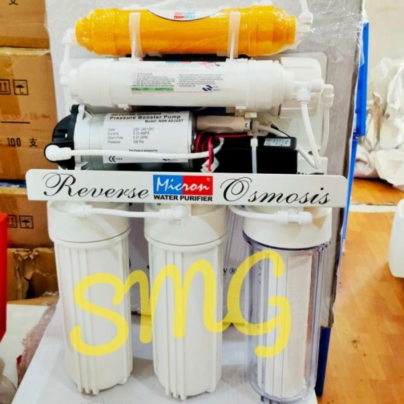 Promo Mesin RO 7 Step Reverse Osmosis 100 GPD + UV Diskon 23% di Seller ...
