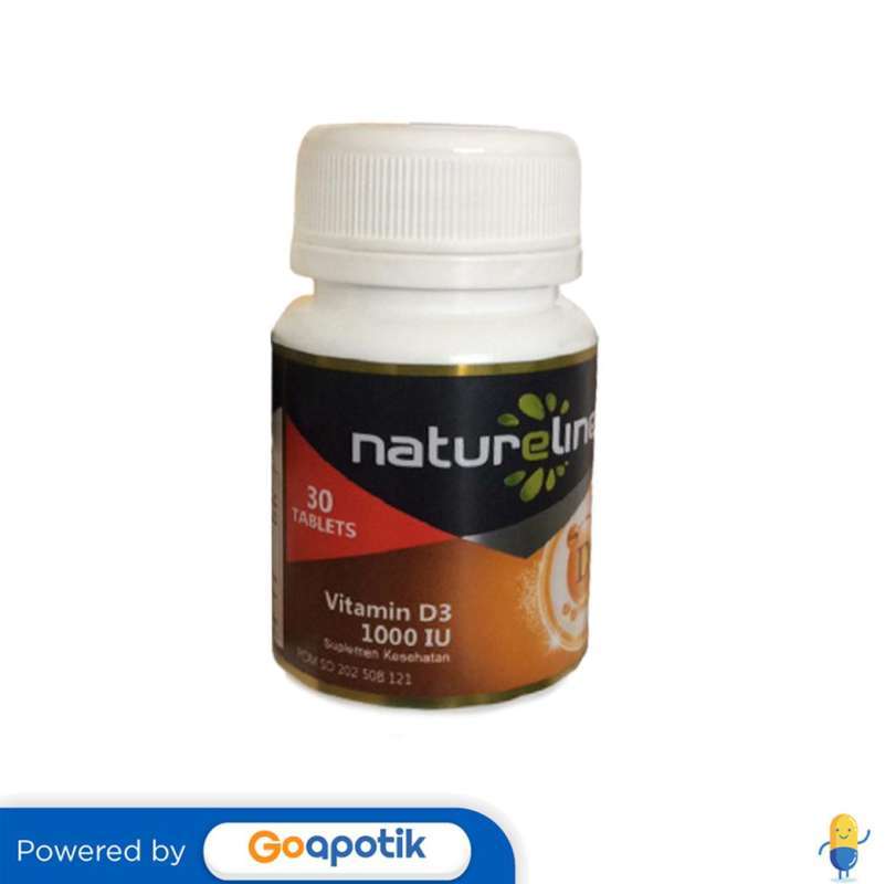 Jual Natureline Vitamin D3 1000 Iu Botol 30 Tablet Di Seller Apotek ...