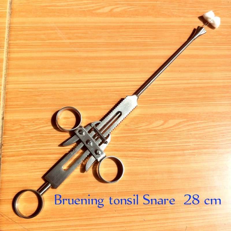 Jual Bruening Tonsil Snare 28Cm Instrument Medis Jerat Kawat di Seller ...