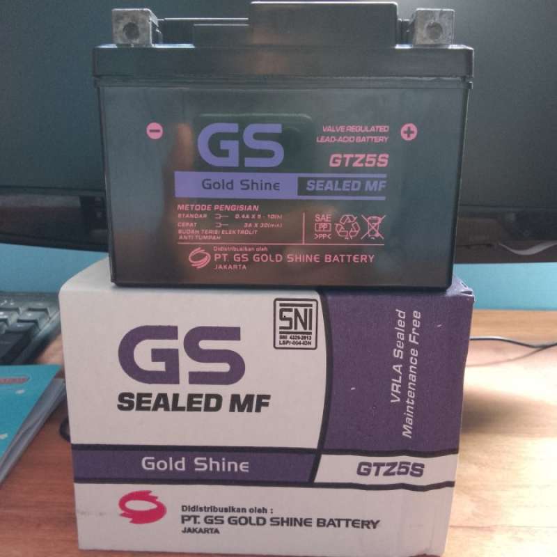 Promo Aki Gs Gtz5S Beat Scoopy Fino Genio Spacy Pop Street Vario Motor ...